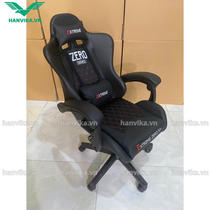Ghế Gaming EXTREME ZERO S+ chân xoay ngả lưng 160 – Màu Đen - Hanvika ...