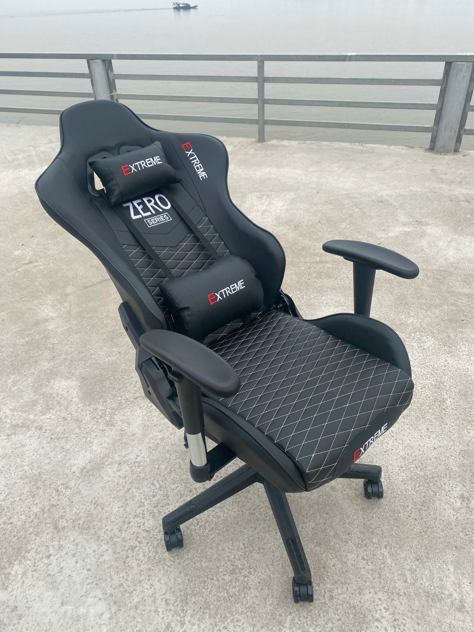 Ghế Gaming Extreme Zero V1+– Chân Xoay Ngả 180 độ – Màu Full Đen ...